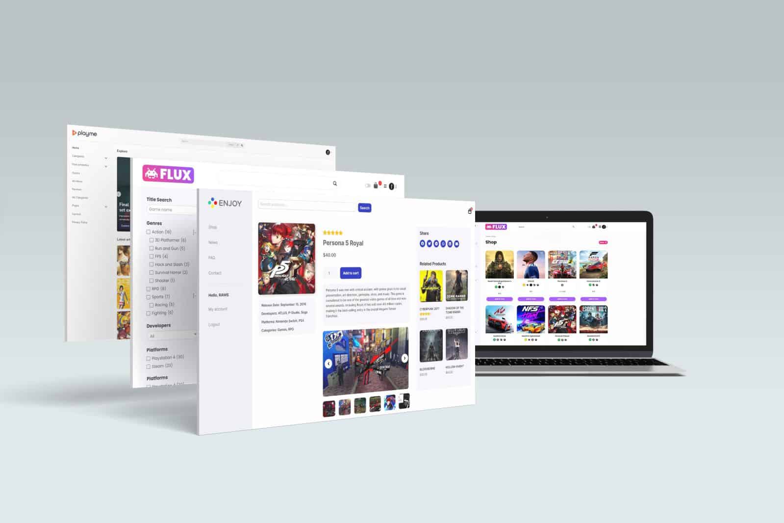 3 Best Games Website Templates for WordPress - RAMSTHEMES